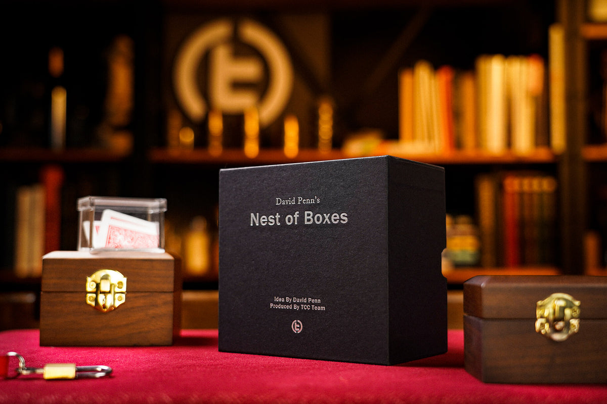 Mystery Solved Nest of Boxes by David Penn & TCC Magic Mystery Solved Nest of Boxes by David Penn & TCC Magic